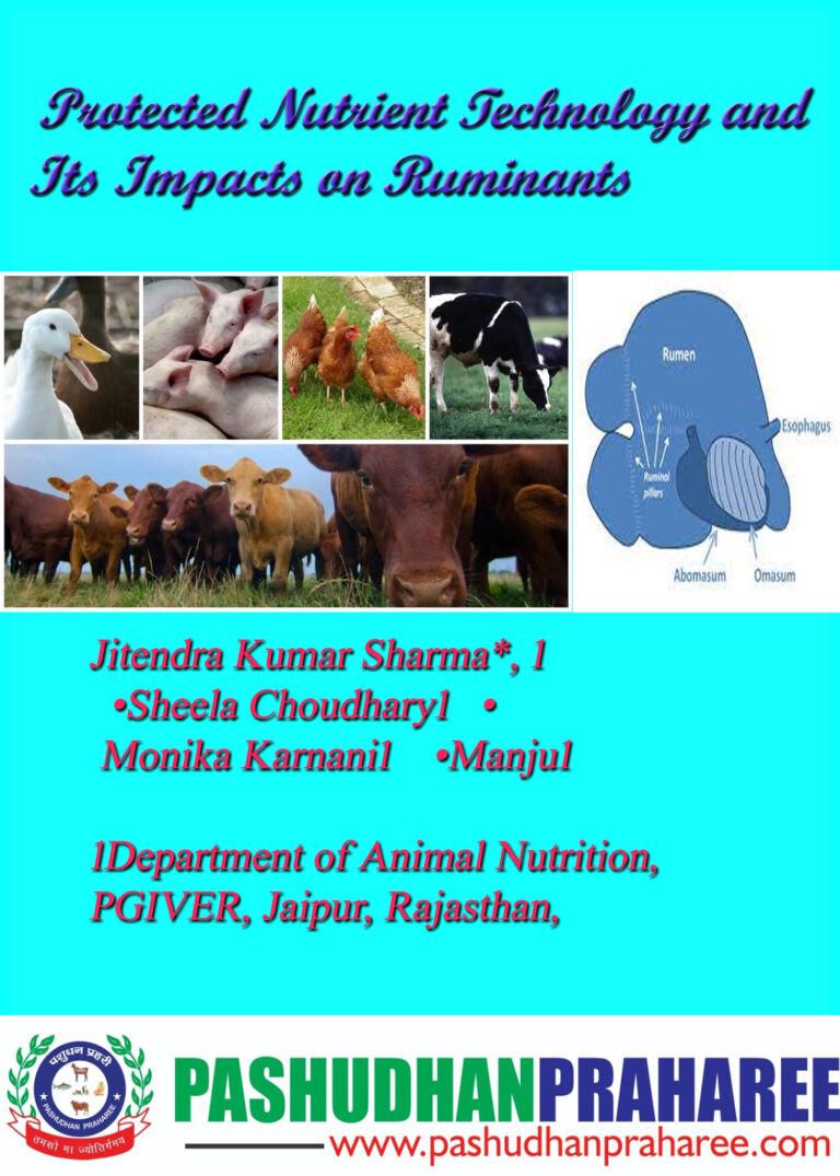 Protected Nutrient Technology And Its Impacts On Ruminants