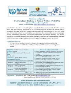 PGDAW – Flyer | Pashudhan praharee