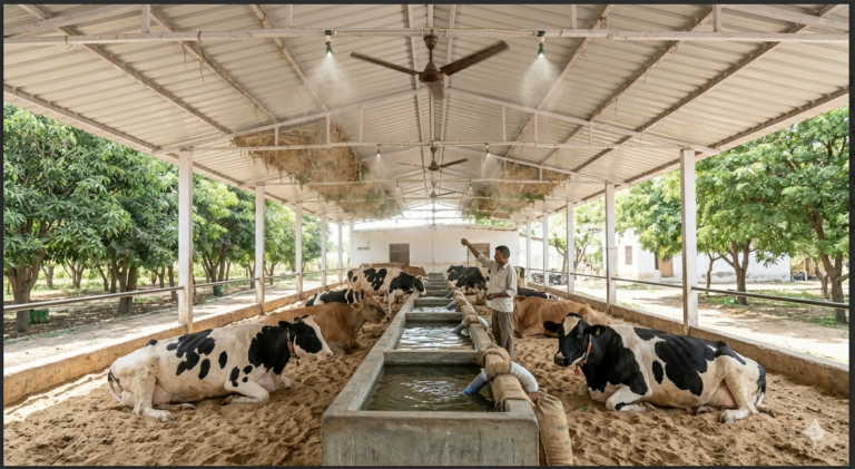 Climate change and its impact on dairy sector: Adaptation strategies ...